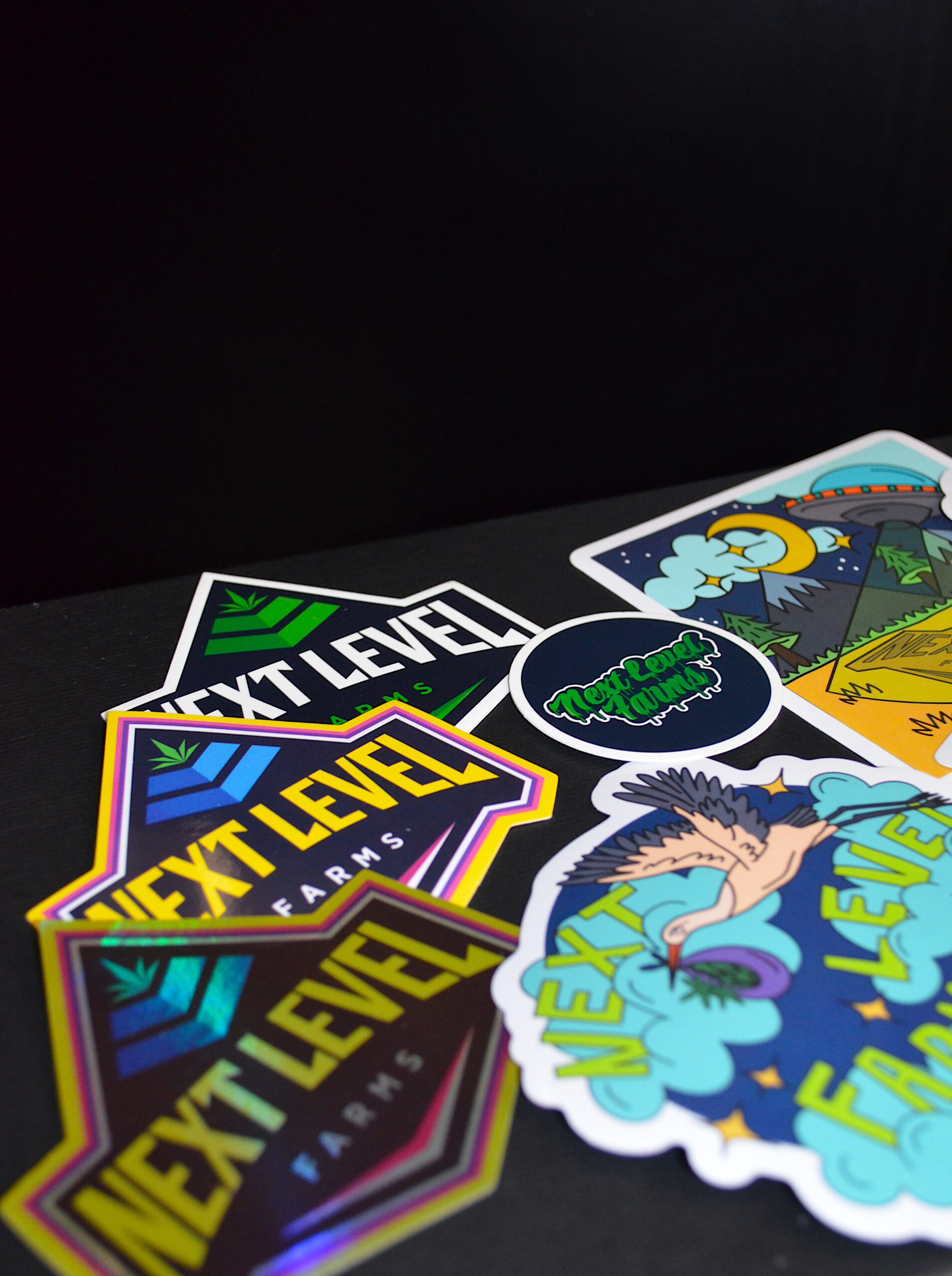 10 Piece Sticker Pack - Next Level Farm Design - Call 420 Delivery